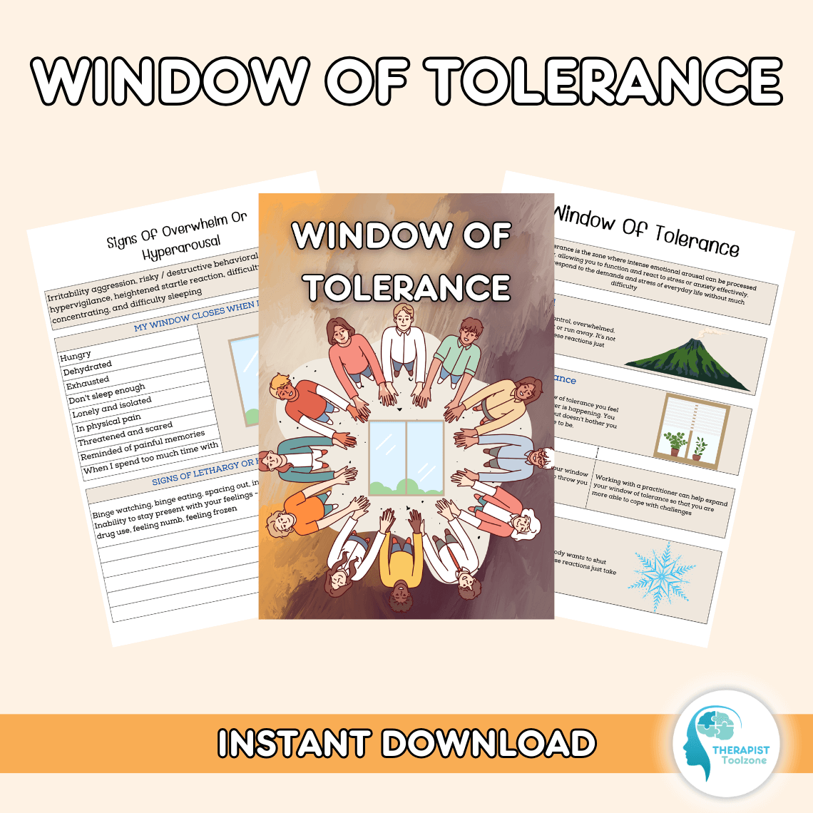 Therapeutic Tools: Mental Health Worksheets | Therapist Toolzone